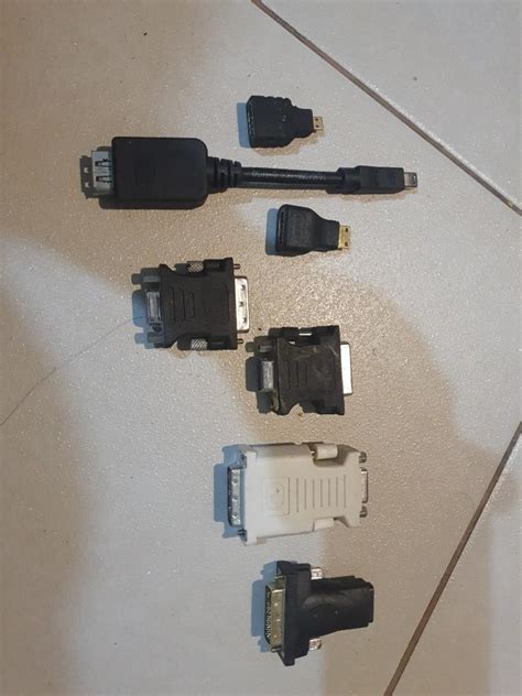 Different Types Of Connectors Computers Tech Parts Accessories Other Accessories On Carousell