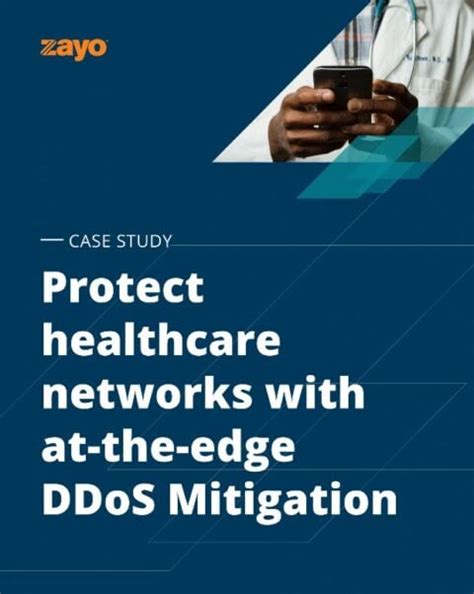 At The Edge Ddos Mitigation In Healthcare Networks Resources