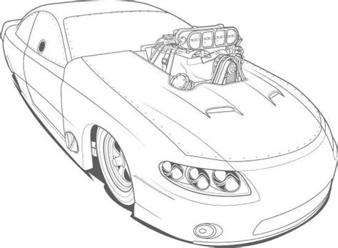 Drag Car Coloring Pages Supercars Coloring Pages 15 Free Printable