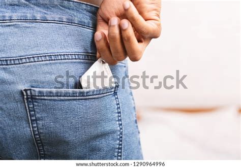 Safety Sex Concept Unrecognizable Black Man Stock Photo Shutterstock