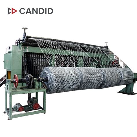 full automatic plc control gabion machine hexagonal wire netting