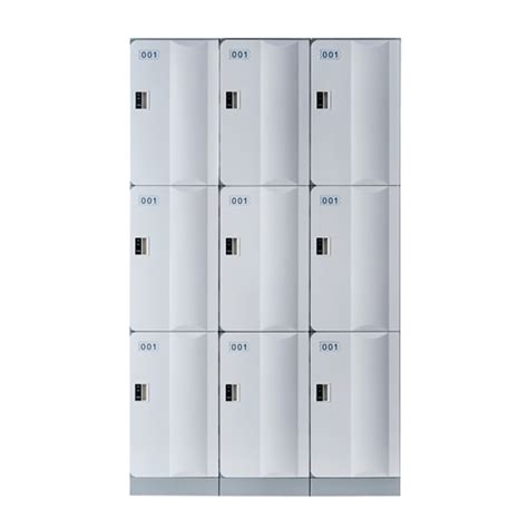 Three Door Abs Plastic Locker Hi Tech Lockers