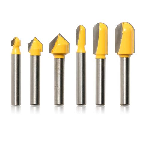 Genmitsu Cnc Router Bits Round Nose And V Groove Router Desertcart South Africa