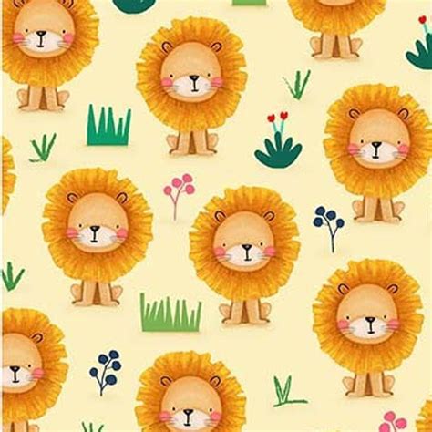 Jungle Paradise Pride Cub Pattern Cx11070 Yell D By Michael