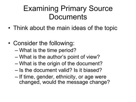 Document Based Questions Usi Ppt Education