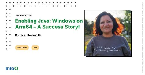Enabling Java Windows On Arm64 A Success Story Infoq