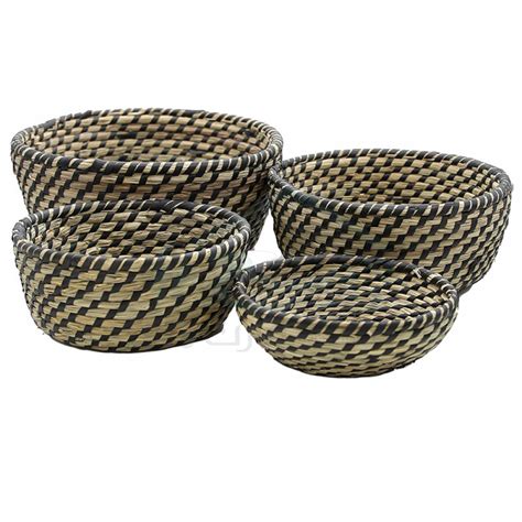 طقم سلال خوص 4 حبة رقم 80662