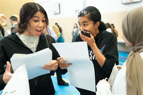 In Pictures Joy And Relief On Gcse Results Day The Standard