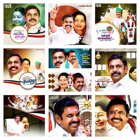 Admk Edappadi Palanisamy Eps Birthday Flex Designs 2025