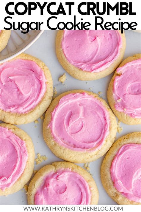 Copycat Crumbl Sugar Cookie Recipe Kathryns Kitchen