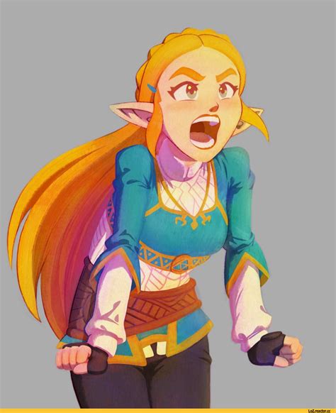 Princess Zelda The Legend Of Zelda And 1 More Drawn By Lazydayzdrawz