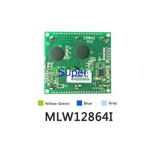 Lcd12864 Graphic Dot Matrix Lcd Screen Module 5v 3 Vicedeal