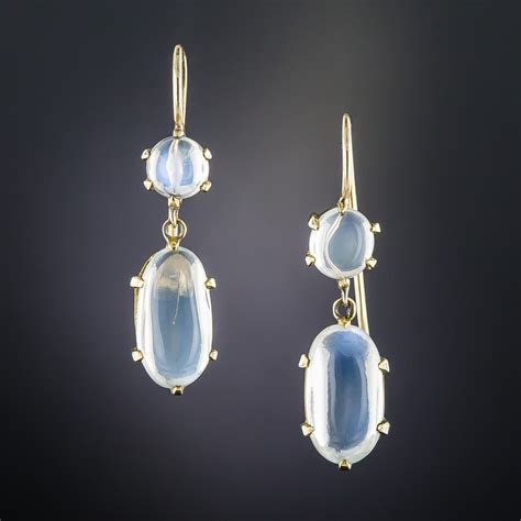 Moonstone Dangle Earrings