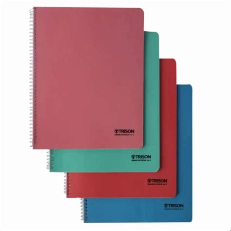 Trison Hard Bound Spiral Square Notebook No 6 A4 At Rs 95 Piece In New