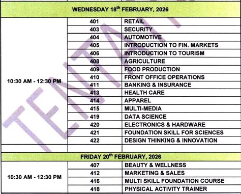 Cbse Date Sheet 2026 Cbse 10th 12th Datesheet Released Check Subject