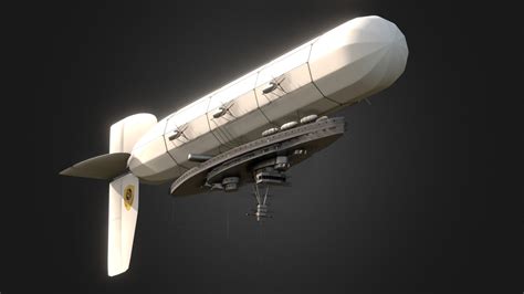Ziplabs Battle Airship 3d Model By Pillowcaker [7eaef18] Sketchfab