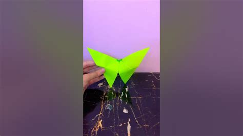 Diy Butterfly How To Make A Butterfly With Paper Papercraft Shorts Tutorial Ytshorts Diy