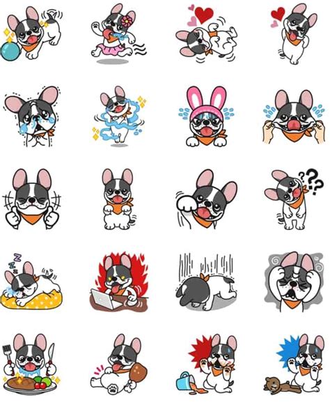 สติ๊กเกอร์ไลน์สุนัข กับการออกแบบที่ตรงกลุ่ม รับทำสติกเกอร์ไลน์