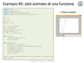 Python Unina Exercises PPT
