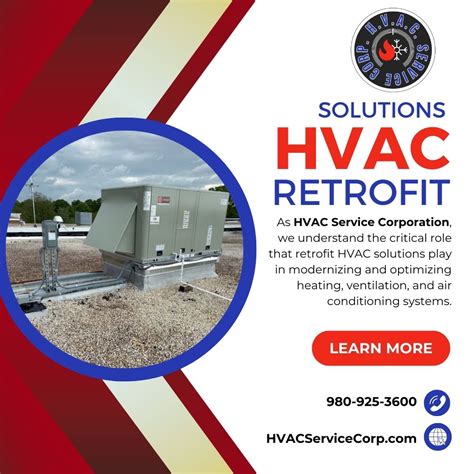 Tailored Retrofit Hvac Solutions By Hvac Service Corporation Hvac