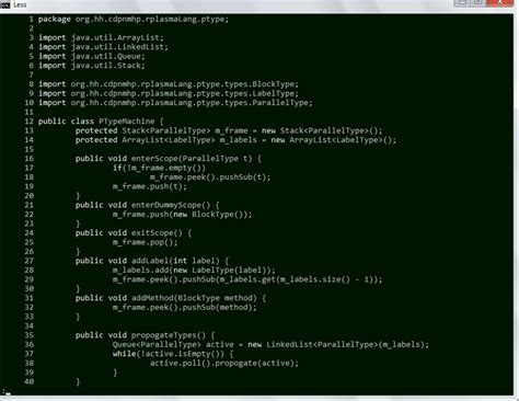The Lost Melody Syntax Highlight Pager In Windows 7 Command Line