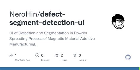 Github Nerohindefect Segment Detection Ui Ui Of Detection And Segmentation In Powder