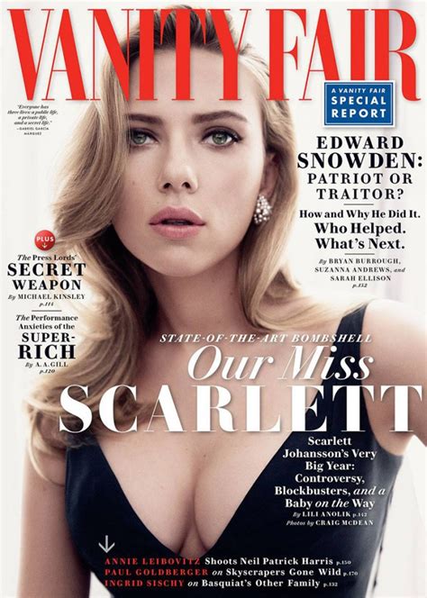Scarlett Johansson Gets Sultry For Vanity Fair May 2014 Cover Fashion