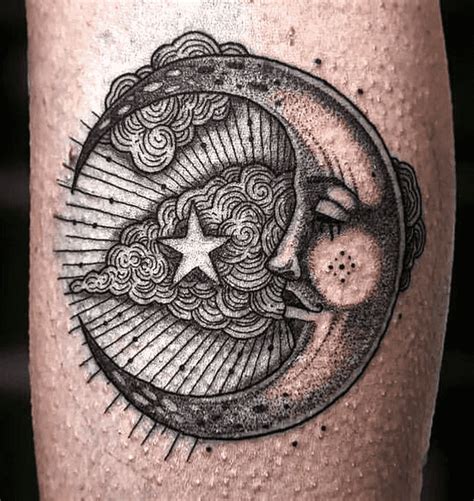 New Moon Tattoo Design Ideas Images