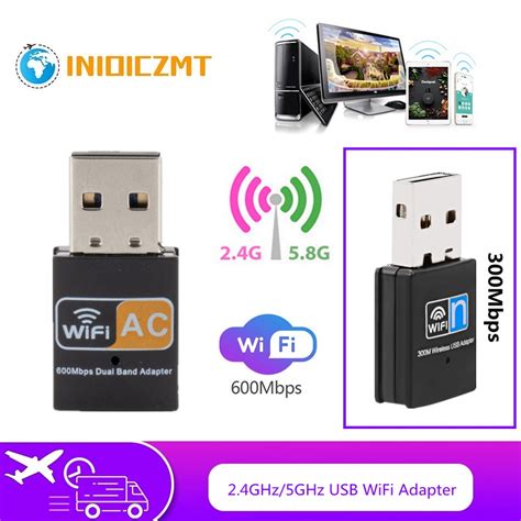 Usb Wi Fi Adapter Mbps G G Wi Fi Antenna Dual Band B N G Ac Mini Wireless Computer