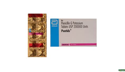 Buy Pentids 200mg 10 Tablets Online At Best Prices Wellness Forever