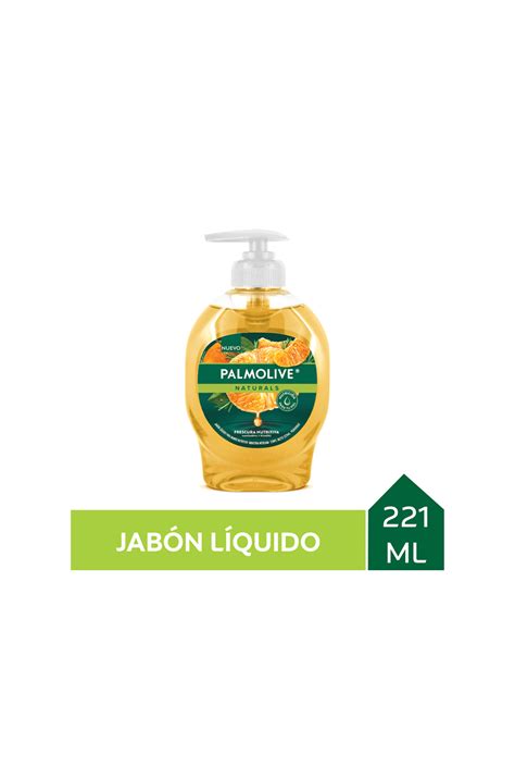 Jabón Líquido Para Manos Palmolive Naturals Mandarina X 221 Ml