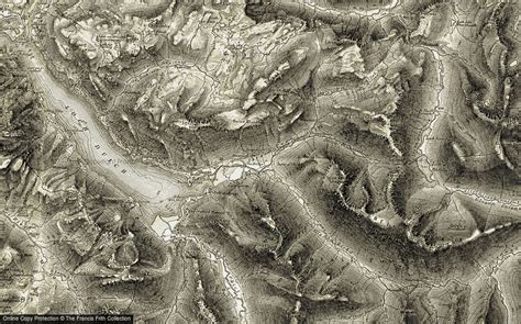 Historic Ordnance Survey Map Of Morvich 1908 1909