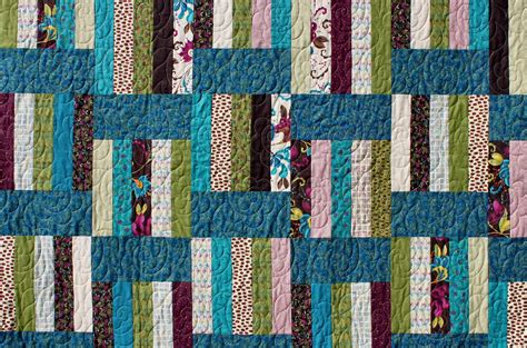 Lap Quilt Pattern Jelly Roll Quilt Pattern Baby Quilt Pattern Beginner Quilt Pattern Strip