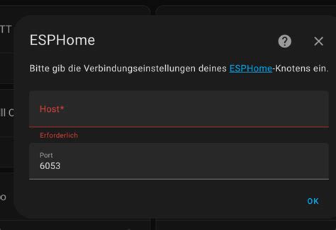 ESPHome Integration Integrationen Simon Community