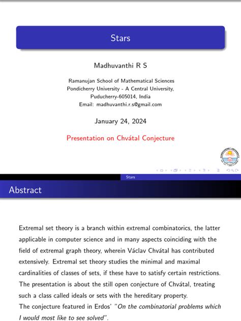 Stars Final Pdf Combinatorics Discrete Mathematics