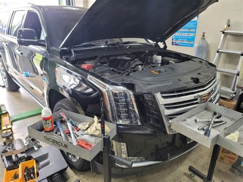 캐딜락 에스컬레이드62 가솔린 엔진경고등 엔진부조 가변밸브리프터and푸시로드 남양주수입차정비 샤인모터스 네이버 블로그