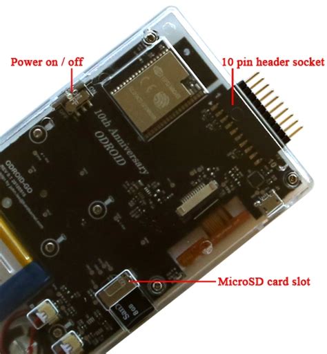 Odroid Go Is A 32 Handheld Game Console Programmable And Arduino