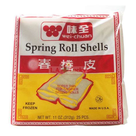 Wei C Egg Roll Shell La Lucky Import Exports