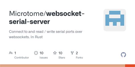 Github Microtomewebsocket Serial Server Connect To And Read Write