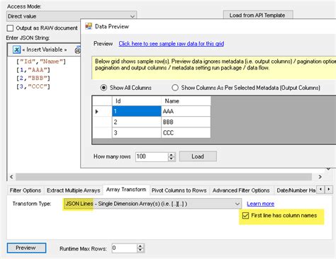 Parse Json Array In Ssis Or Odbc Drivers Zappysys Blog