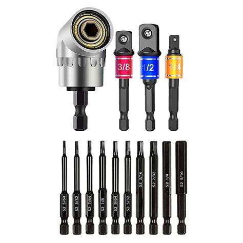 14pcs Impact Grade Driver Socket Adapter Extension Vicedeal