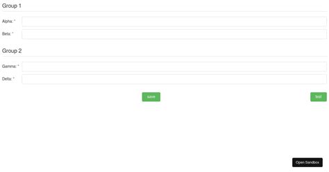 Grouped Fields Devextreme Form Codesandbox