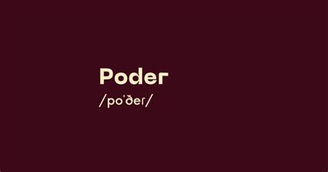 Poder Hola Vocab Spanish Word Of The Day
