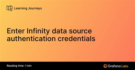 Enter Infinity Data Source Authentication Credentials Grafana Labs
