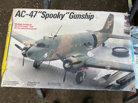Ac 47 Spooky Gunship 1 72 Scale Brand Name Testors Italeri Model Kit
