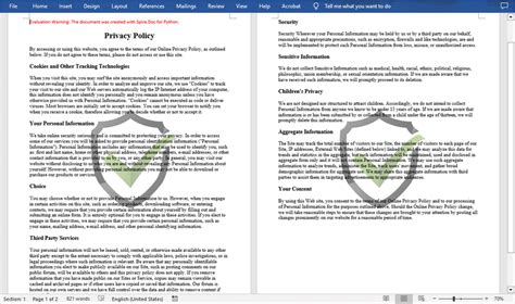 Python Insert Watermarks In Word