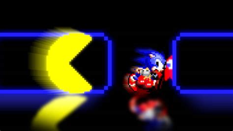 Pac Man Vs Classic Sonic Sprite Art By That6uyrightthere On Deviantart