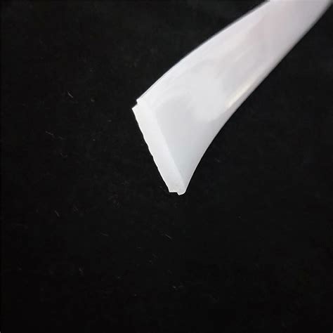 Extrusion Profiles Silicone Clear Cover Led Diffuser For Linear Light