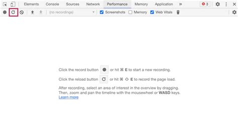 آنالیز سرعت سایت با Chrome Devtools Performance Panel