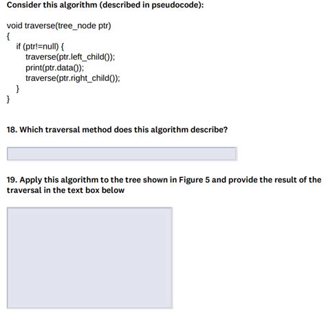 Answered 18 Which Traversal Method Does Bartleby